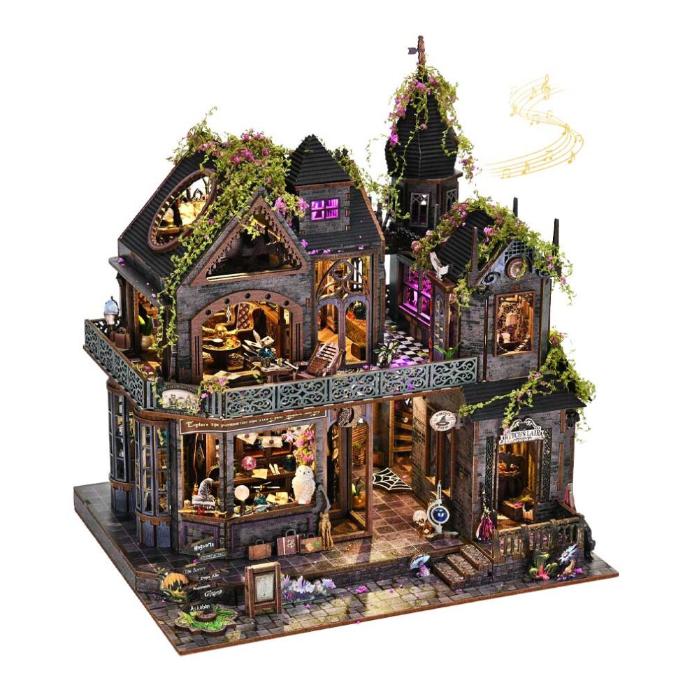 Magic Castle DIY Miniature Dollhouse - CraftDIYKit